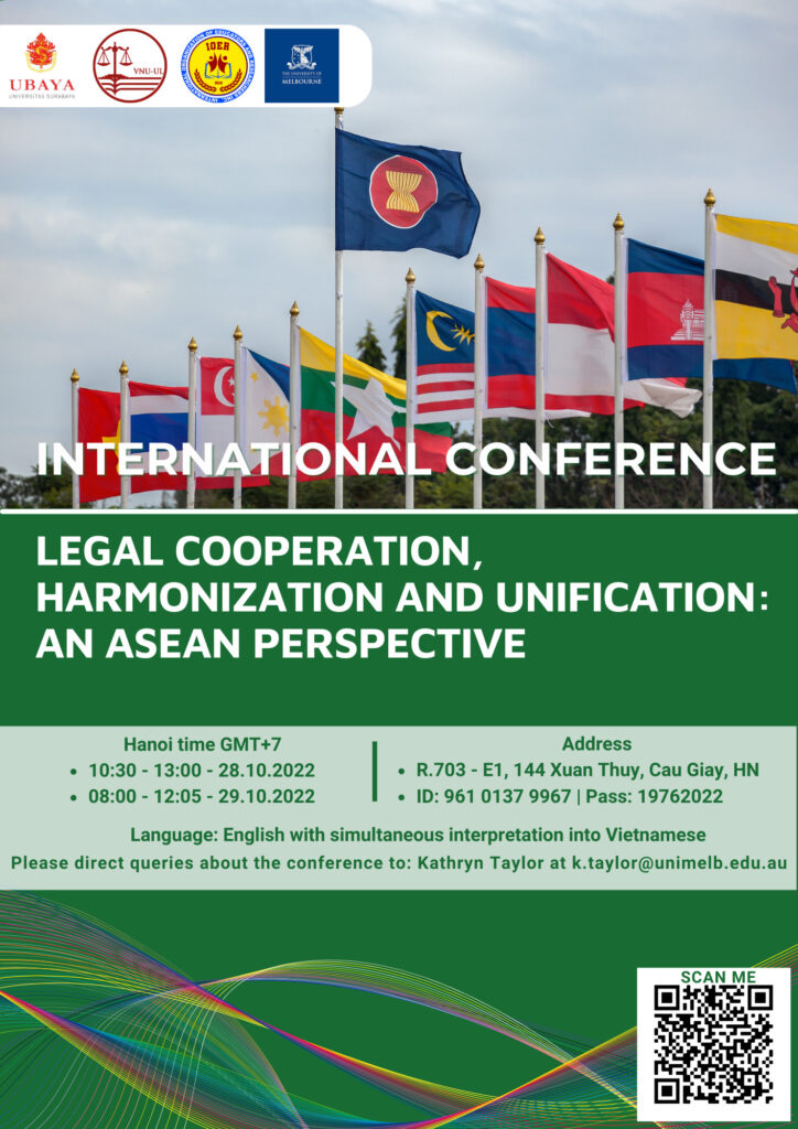 Legal Cooperation Harmonization and Unification an asean Perspective ...